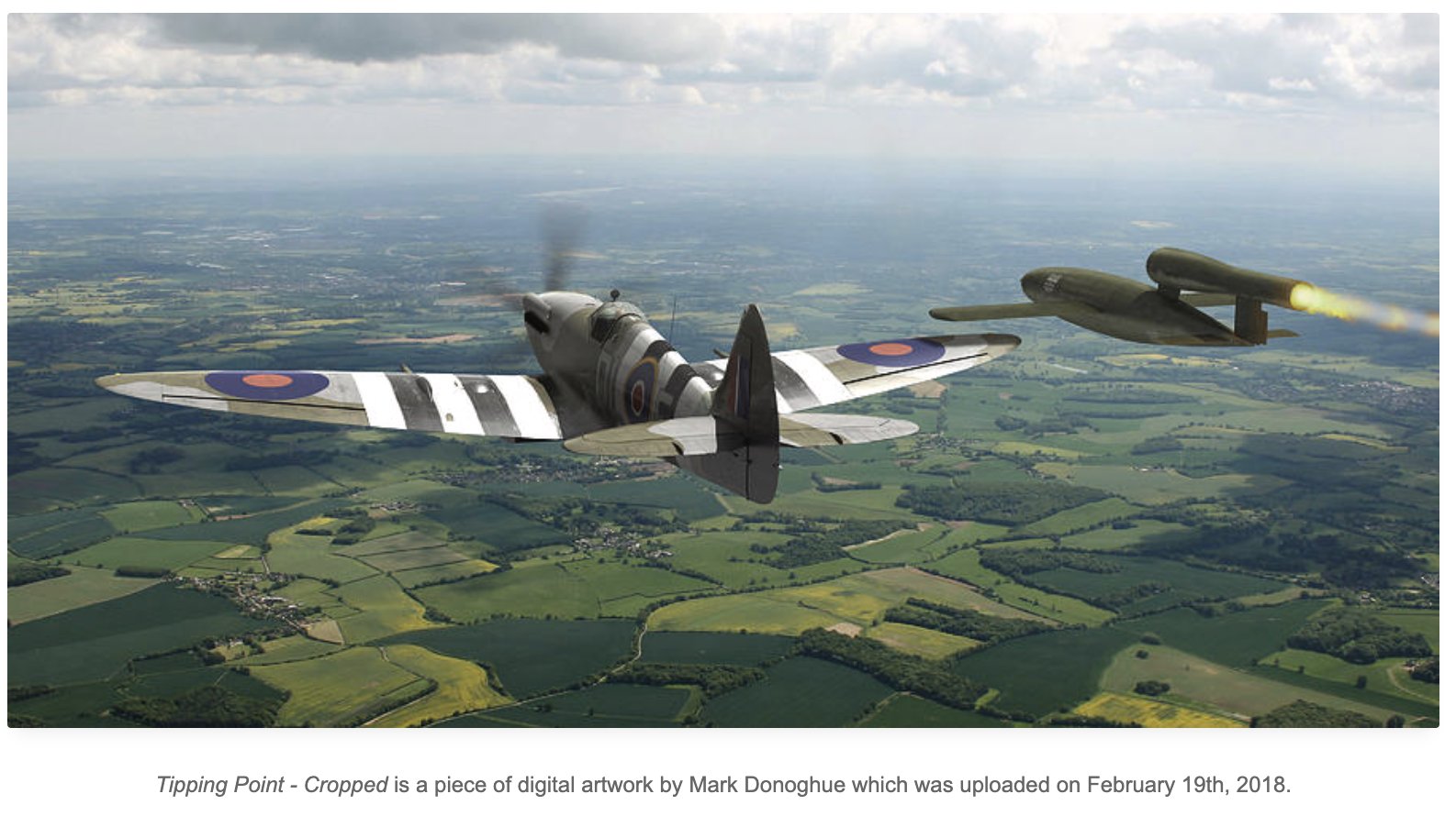 Did a Spitfire Really Tip the Wing of V1? | flyingpenguin