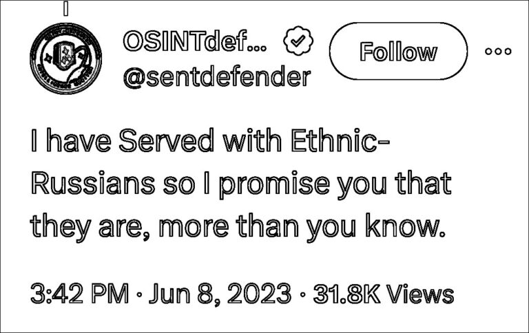 eXtwitter OSINTdefender Alleged to be U.S. Active Duty Military and ...