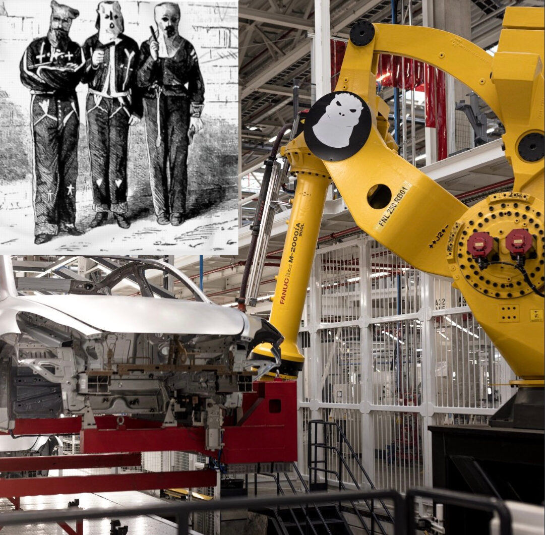 TX Tesla Robot Hits Human Worker, Draws Blood | flyingpenguin