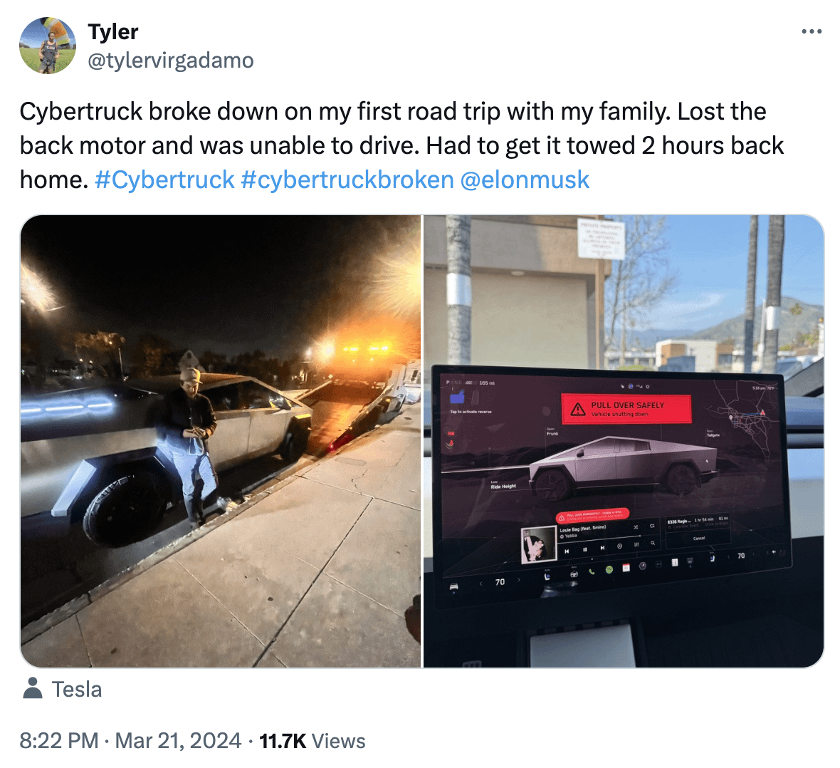Tesla Cybertruck Engineer Begs Owners to Stop Destroying It | flyingpenguin