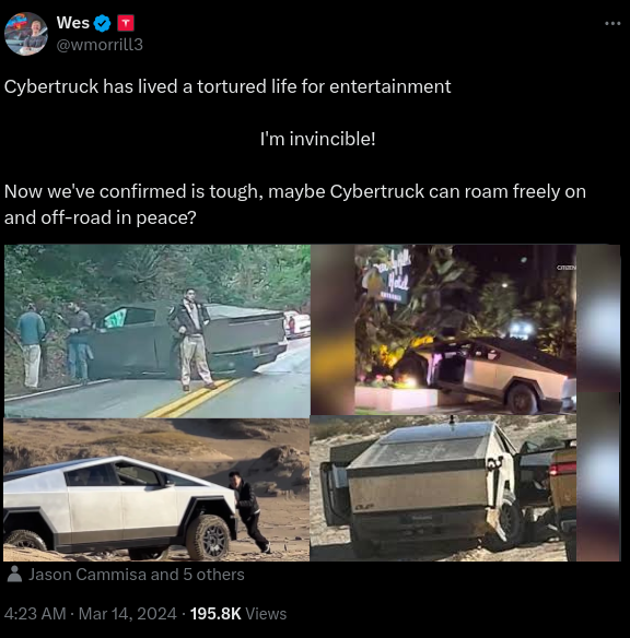 Tesla Cybertruck Engineer Begs Owners to Stop Destroying It | flyingpenguin