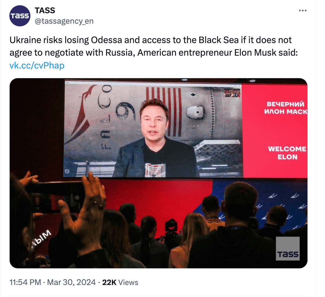 Does Sudan Genocide Run on SpaceX Starlink? | flyingpenguin