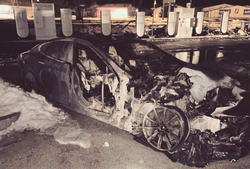 Zut Alors! Another Day Another Tesla Bursts Into Flames and Elon Musk ...