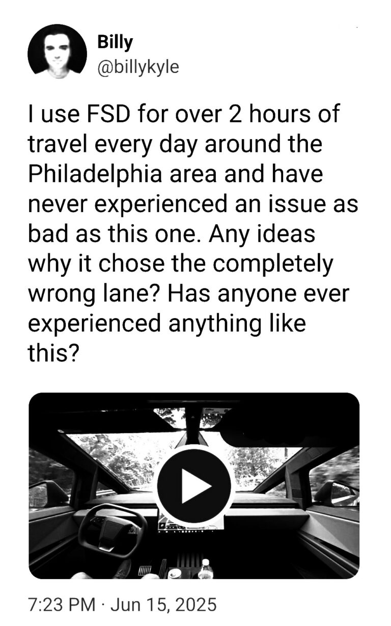 PA Tesla Cybertrucks: FSD Wrong-way and a Crash That Blows Red-light ...